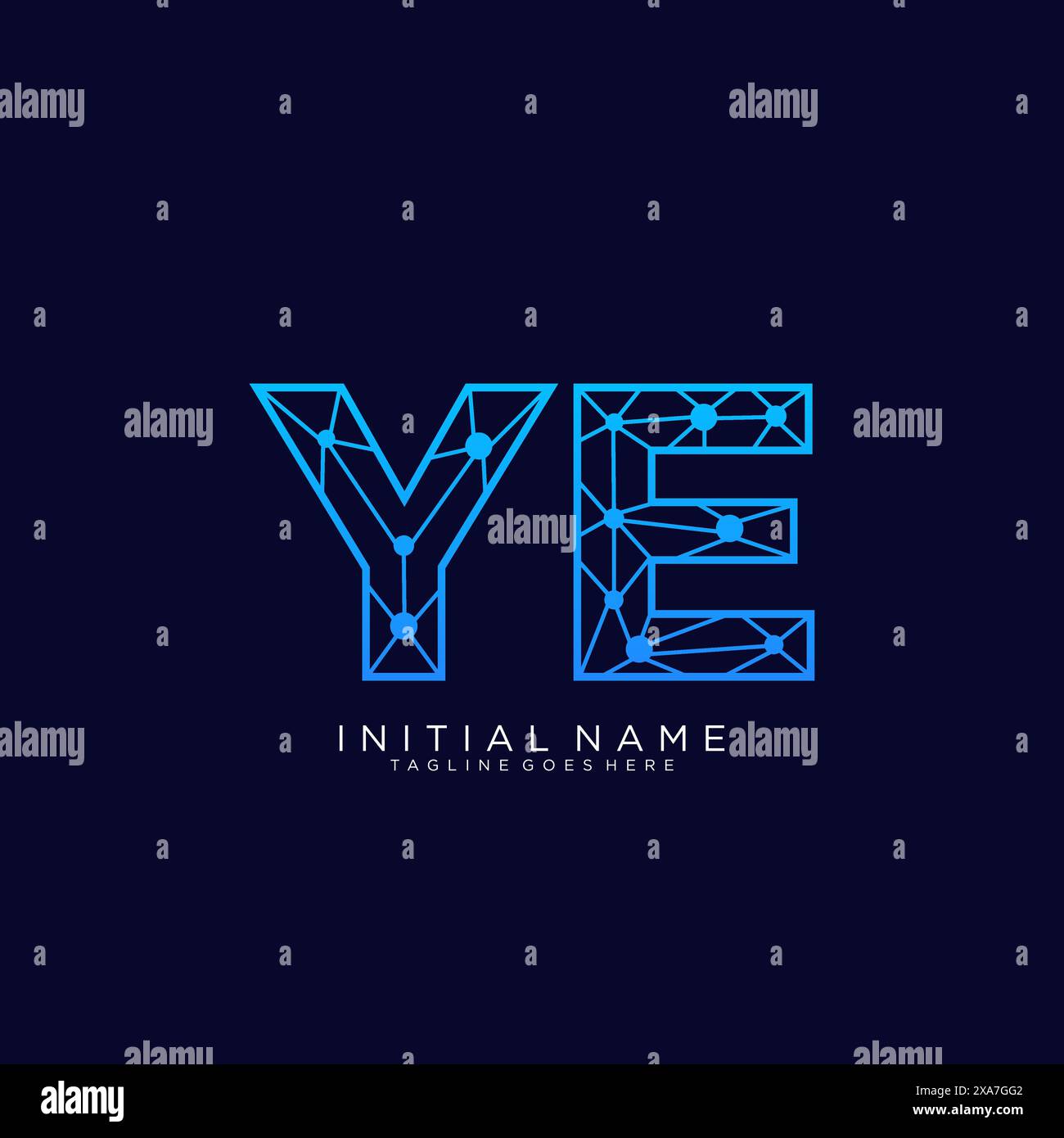 Ye logo design hi-res stock photography and images - Alamy