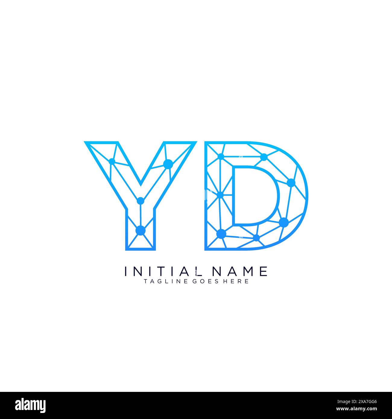 Yd design Stock Vector Images - Alamy