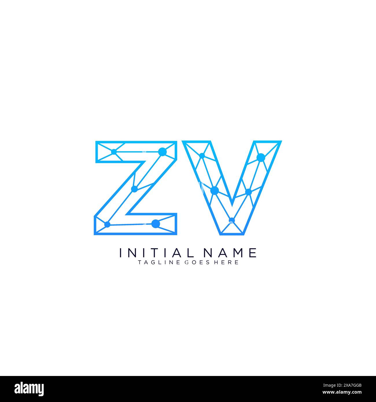 Zv brand logo Stock Vector Images - Alamy