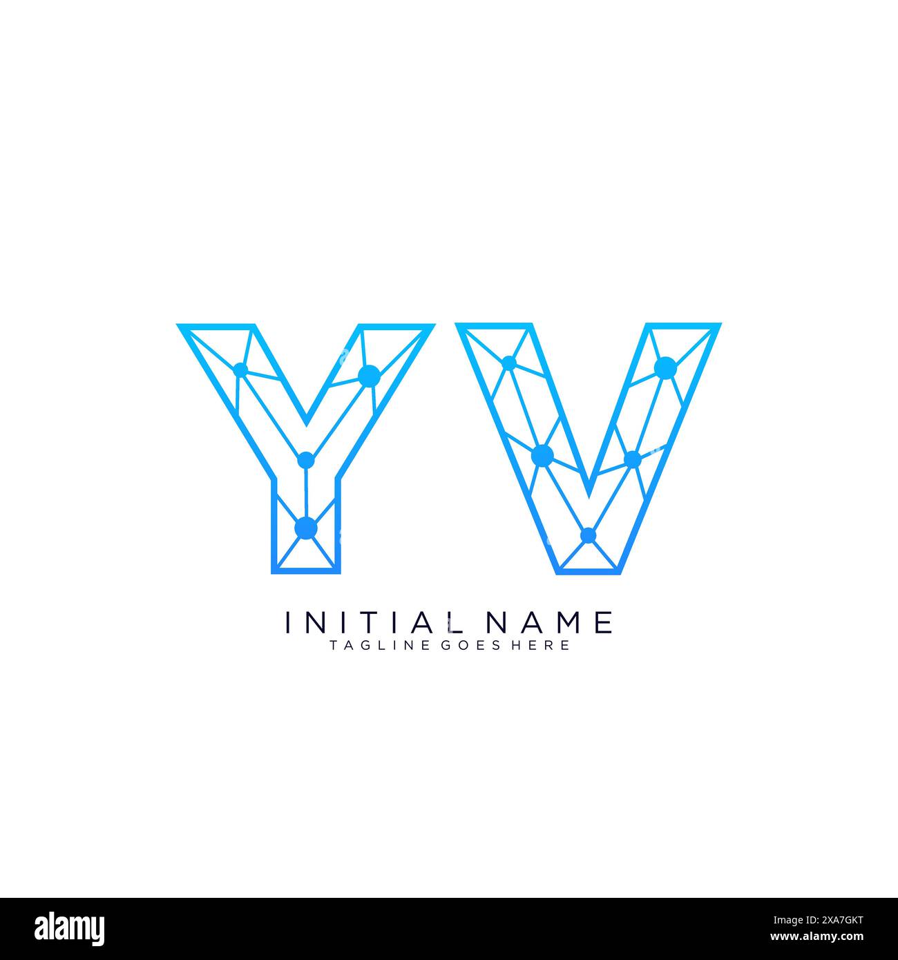 YV tech logo icon design template Stock Vector Image & Art - Alamy