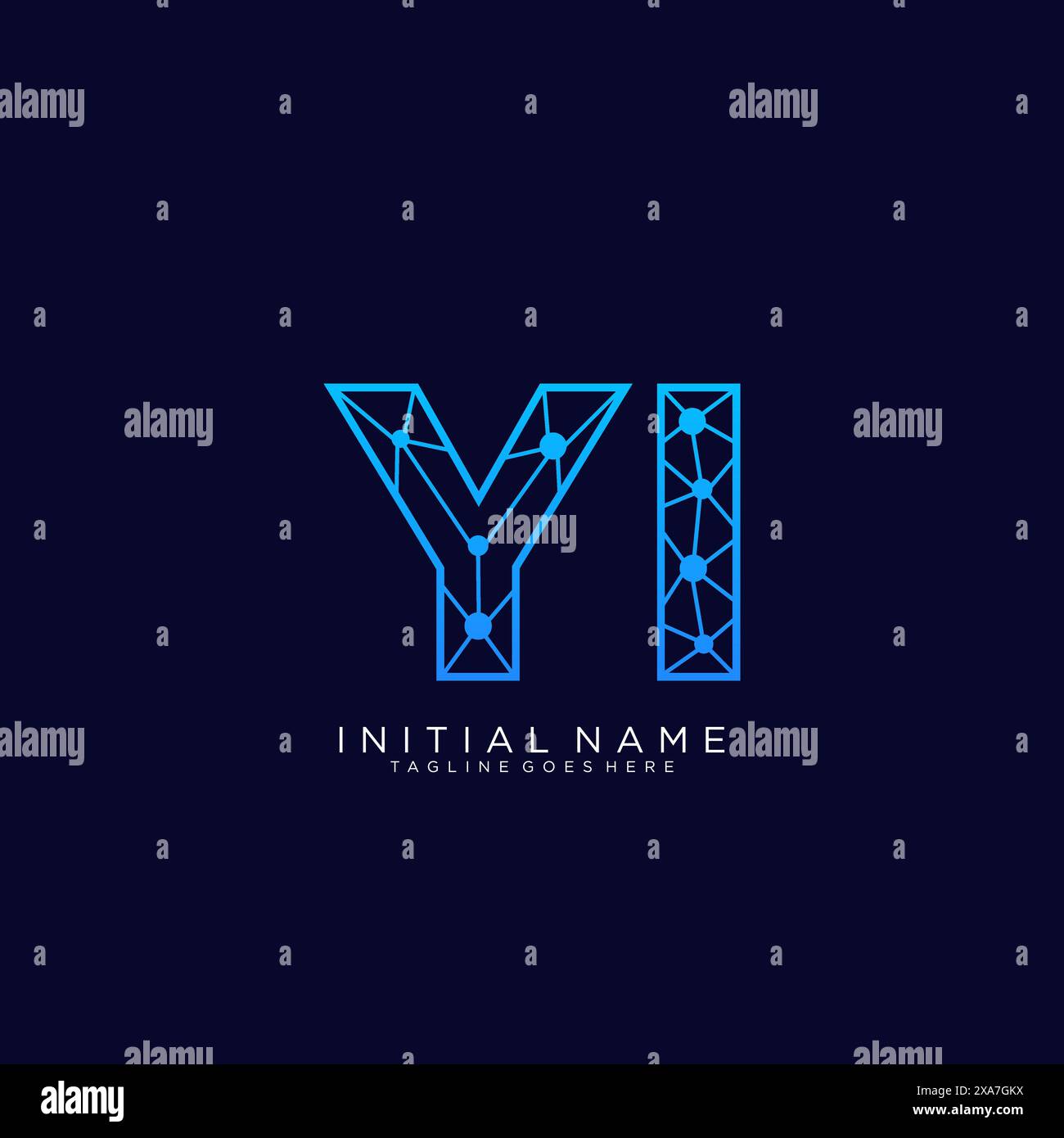 Yi logo Stock Vector Images - Alamy