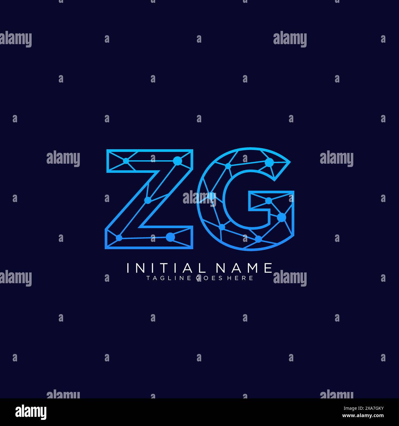 Zg tech logo hi-res stock photography and images - Alamy