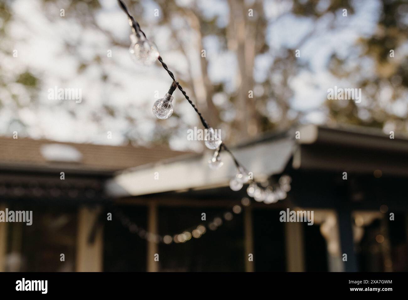 String lights illumination hi-res stock photography and images - Alamy