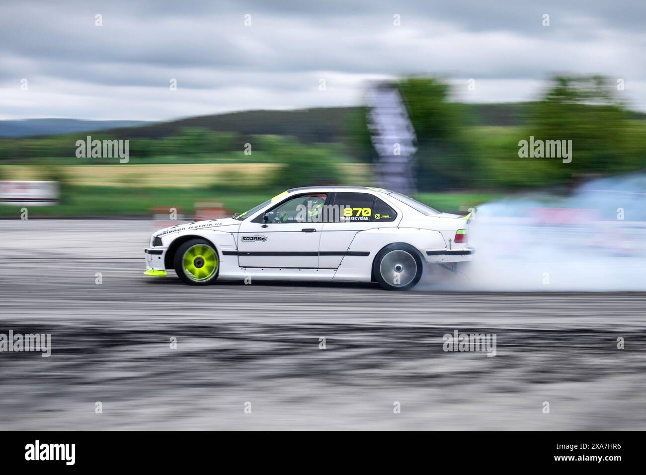Car pollution smoke hi-res stock photography and images - Alamy