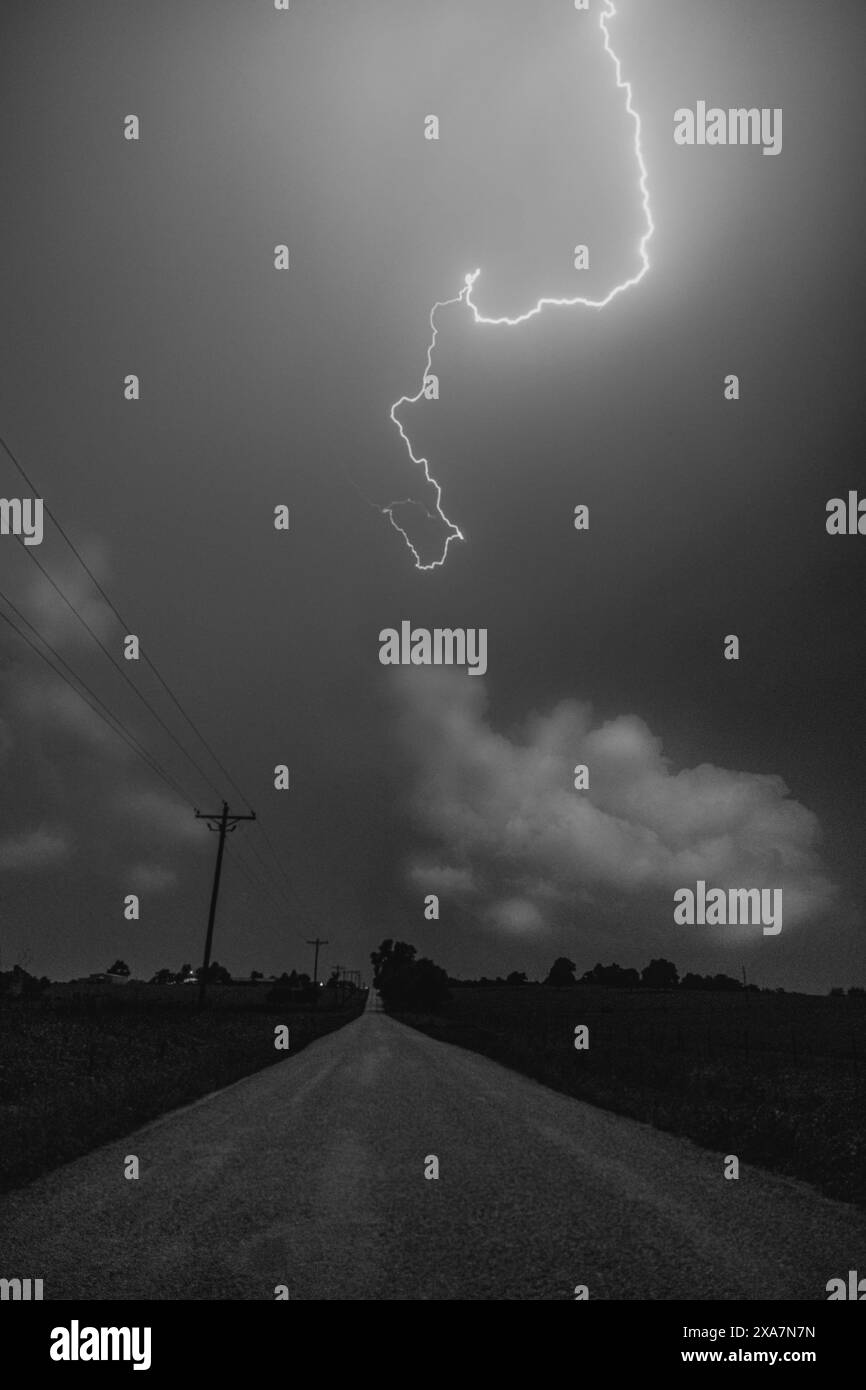 Stormy weather intense rain Black and White Stock Photos & Images - Alamy