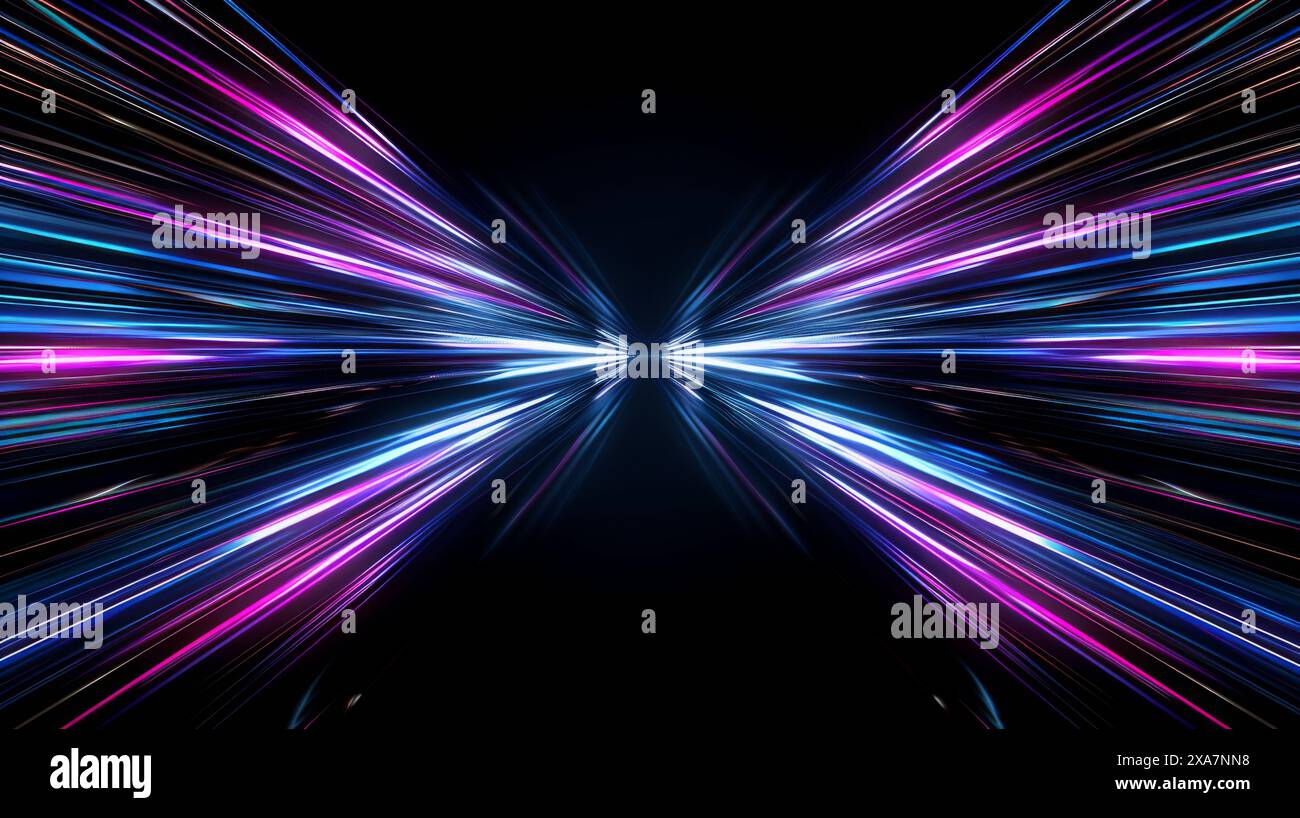 technology futuristic warp background speed Stock Photo - Alamy