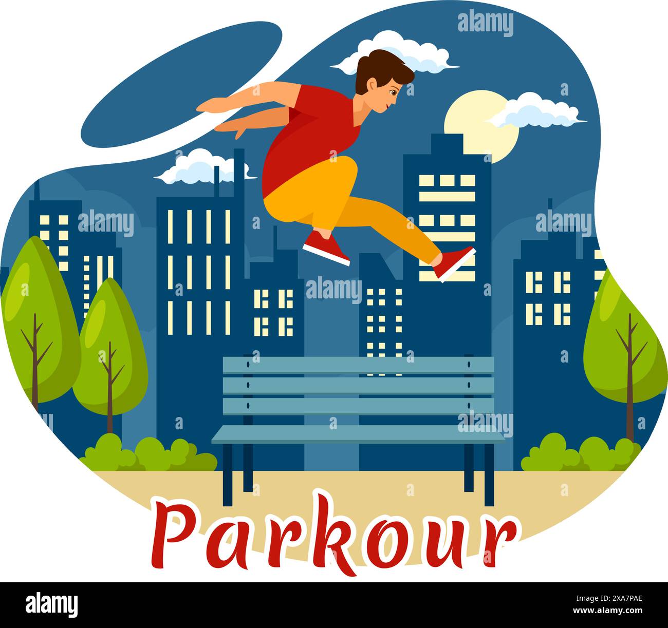 Jumping barriers Stock Vector Images - Alamy