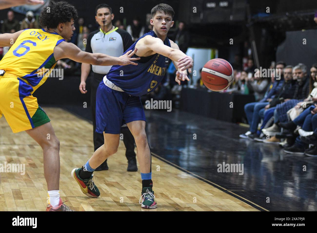 Matías Pikaluk (Argentina). FIBA Basketball Americup U18 - Buenos Aires ...