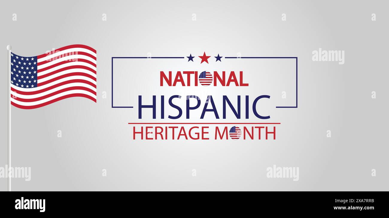 Celebrating National Hispanic Heritage Month Stock Vector Image & Art ...