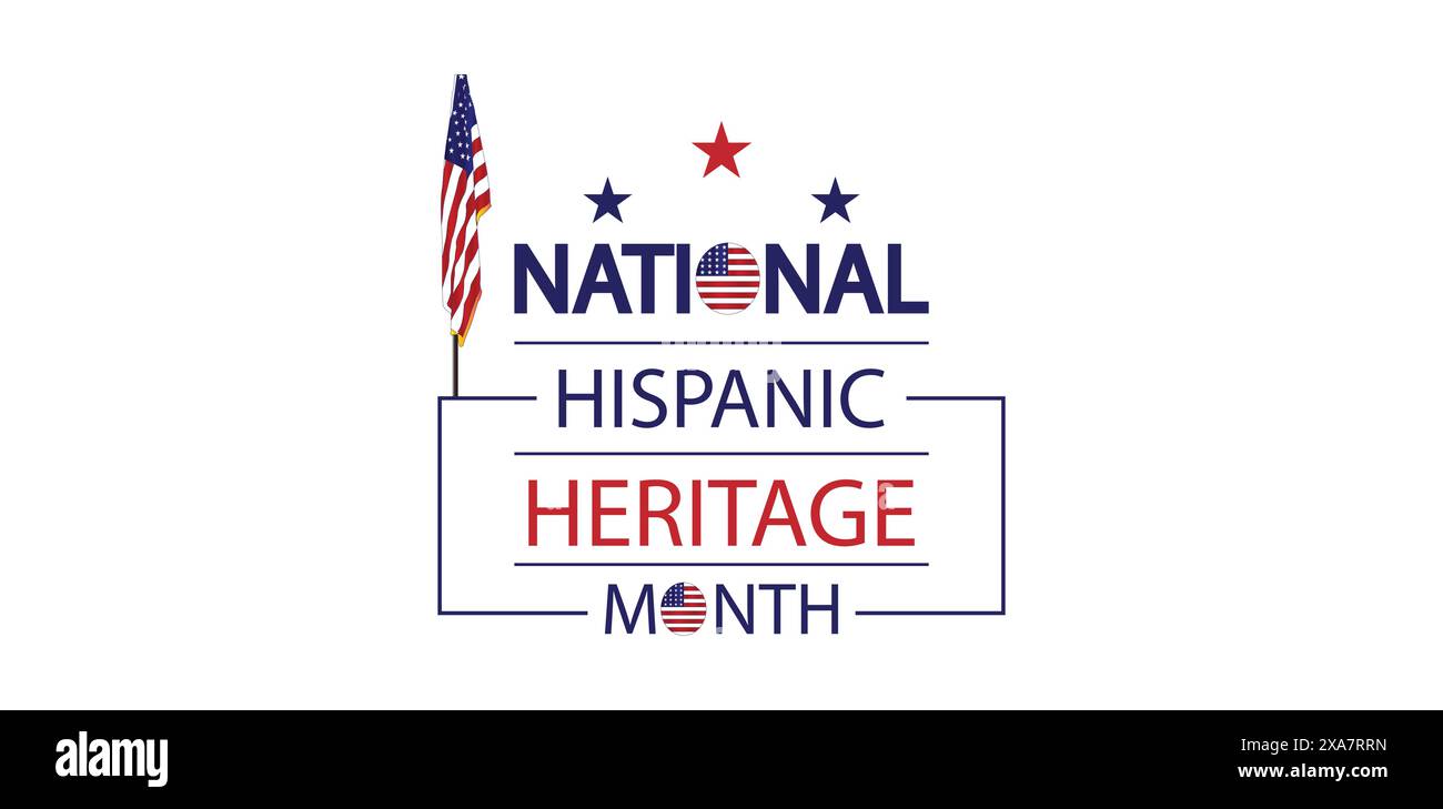 Celebrating National Hispanic Heritage Month Stock Vector Image & Art ...