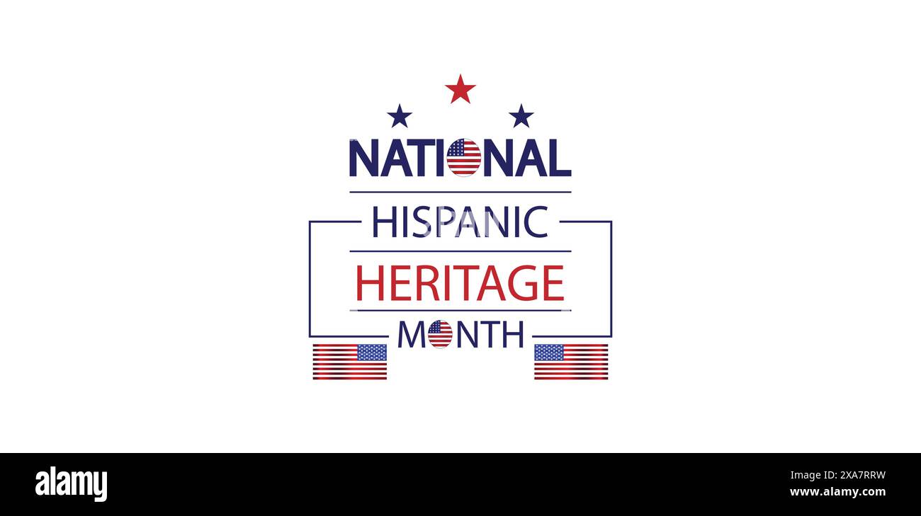 Celebrating National Hispanic Heritage Month Stock Vector Image & Art ...