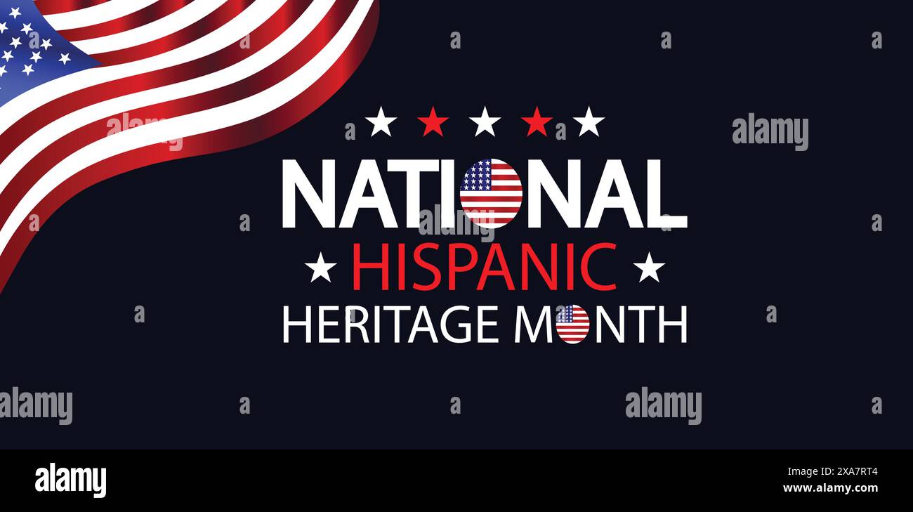 Celebrating National Hispanic Heritage Month Stock Vector Image & Art - Alamy