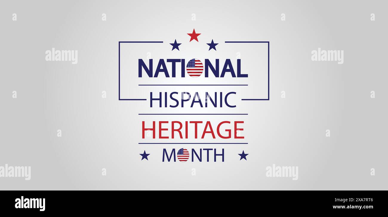 Celebrating National Hispanic Heritage Month Stock Vector Image & Art ...