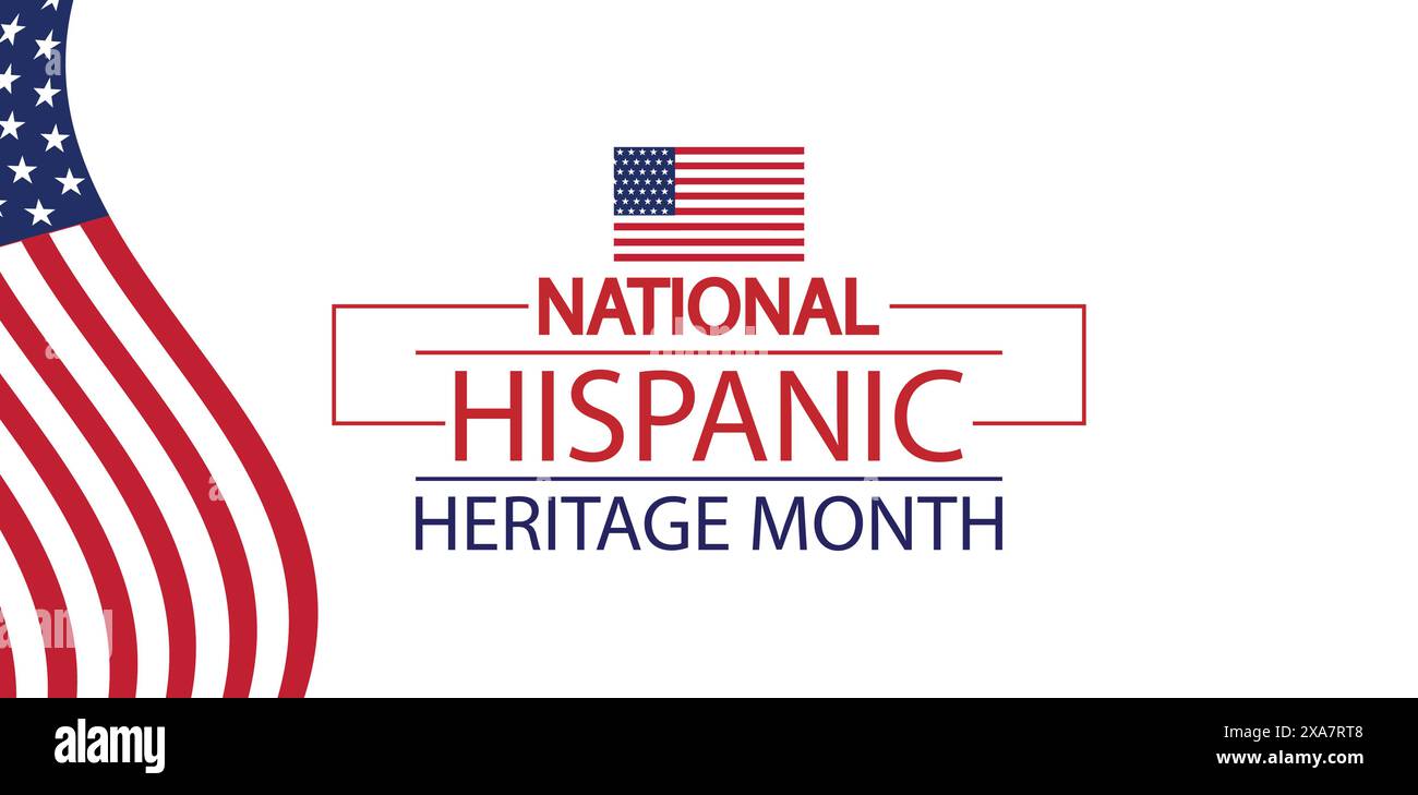 Celebrating National Hispanic Heritage Month Stock Vector Image & Art ...