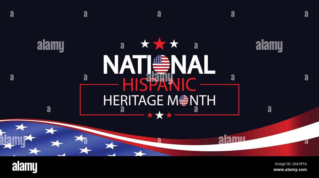 Celebrating National Hispanic Heritage Month Stock Vector Image & Art ...