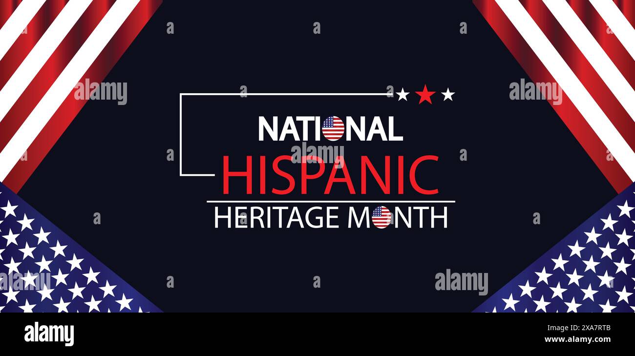 Celebrating National Hispanic Heritage Month Stock Vector Image & Art ...