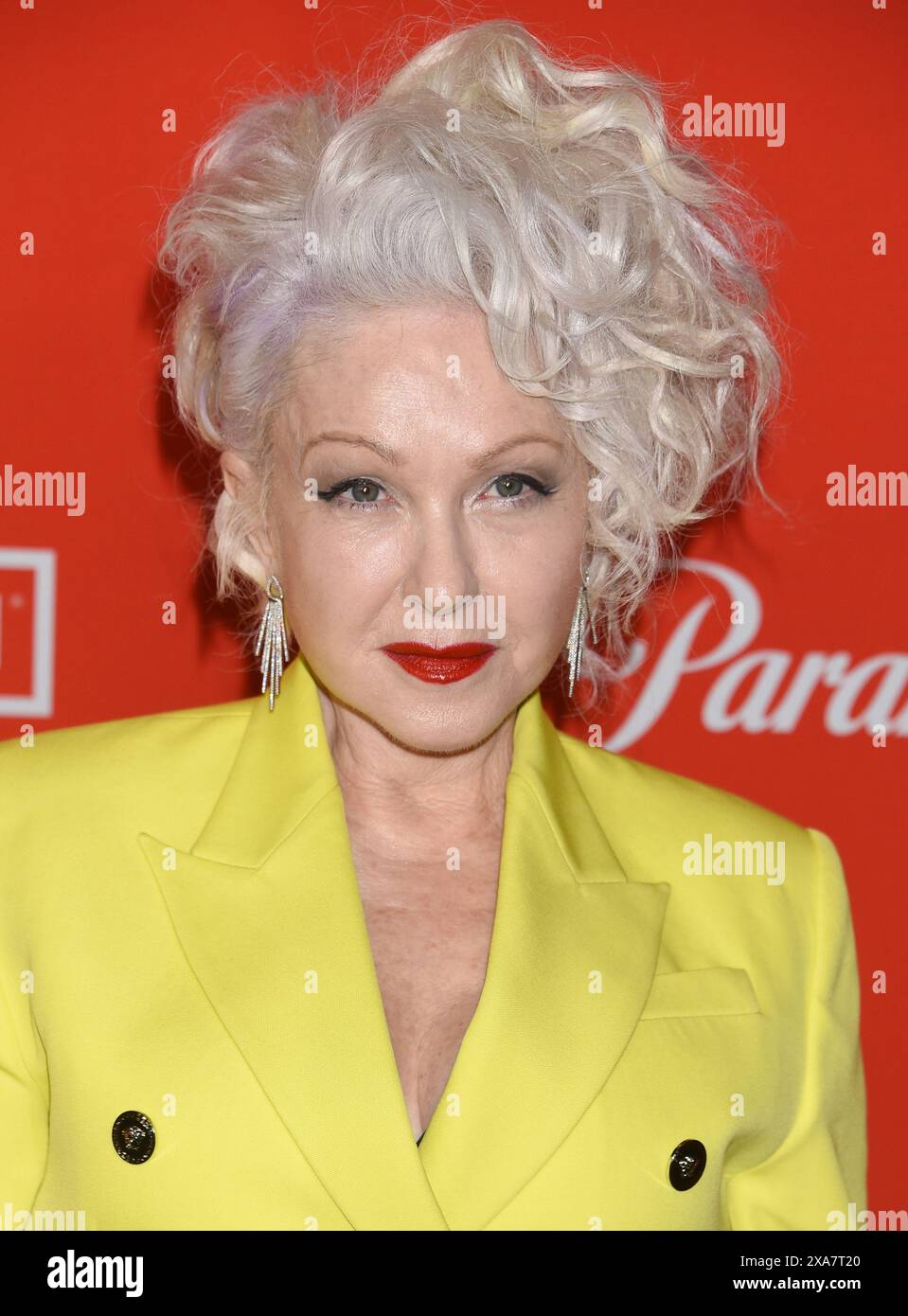 Hollywood, USA. 04th June, 2024. Cyndi Lauper arriving to Cyndi Lauper ...