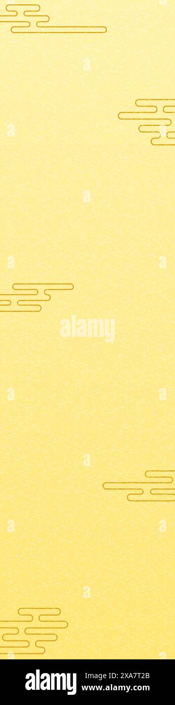 Japanese banner with Simple gold gradient and haze background, Vector ...