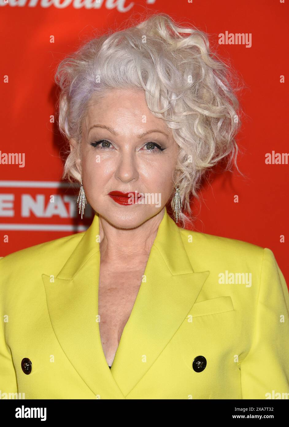 Hollywood, USA. 04th June, 2024. Cyndi Lauper arriving to Cyndi Lauper ...