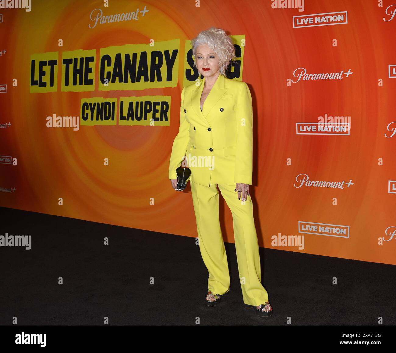 Hollywood, USA. 04th June, 2024. Cyndi Lauper arriving to Cyndi Lauper ...