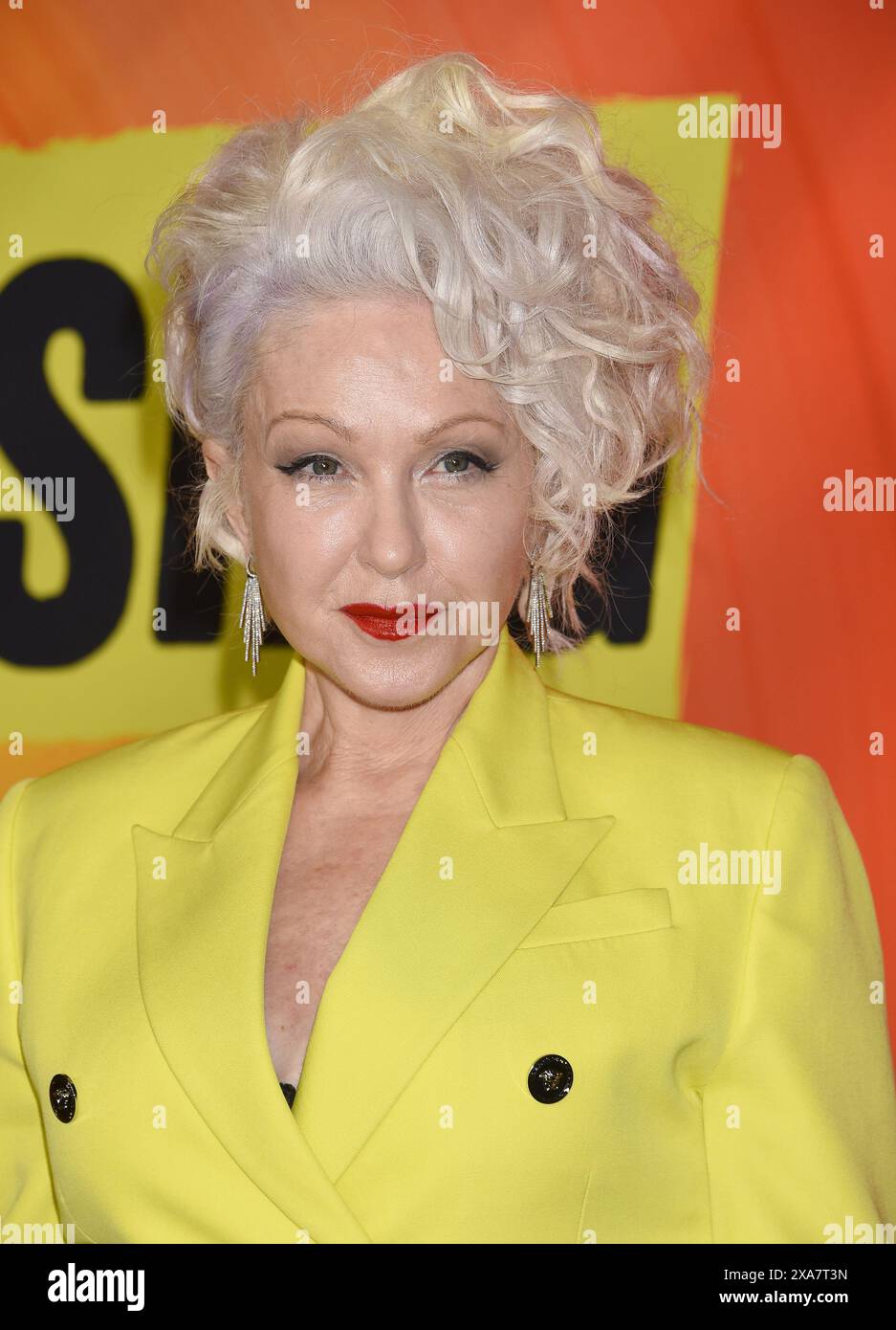 Hollywood, USA. 04th June, 2024. Cyndi Lauper arriving to Cyndi Lauper ...