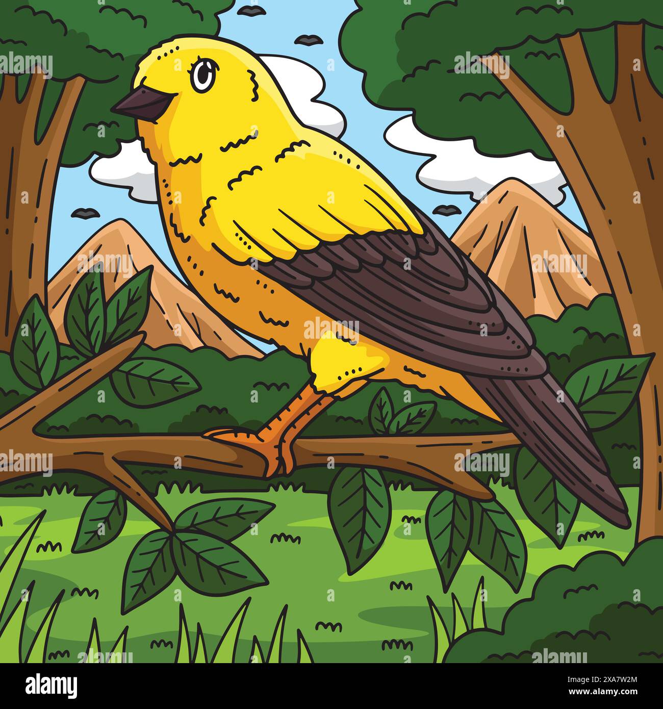 Canary bird hand hi-res stock photography and images - Alamy