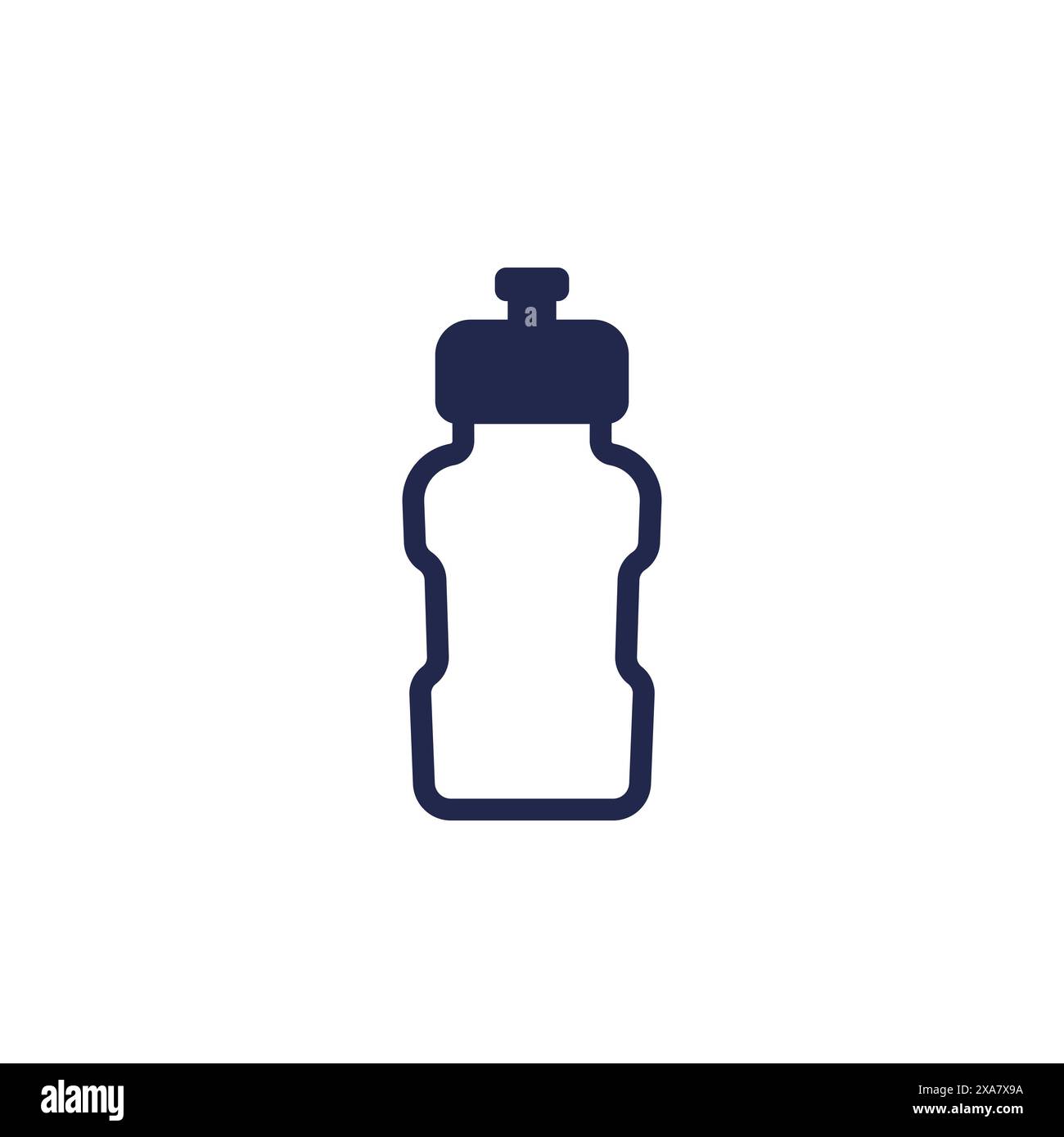 Reusable water bottle icon, vector Stock Vector Image & Art - Alamy