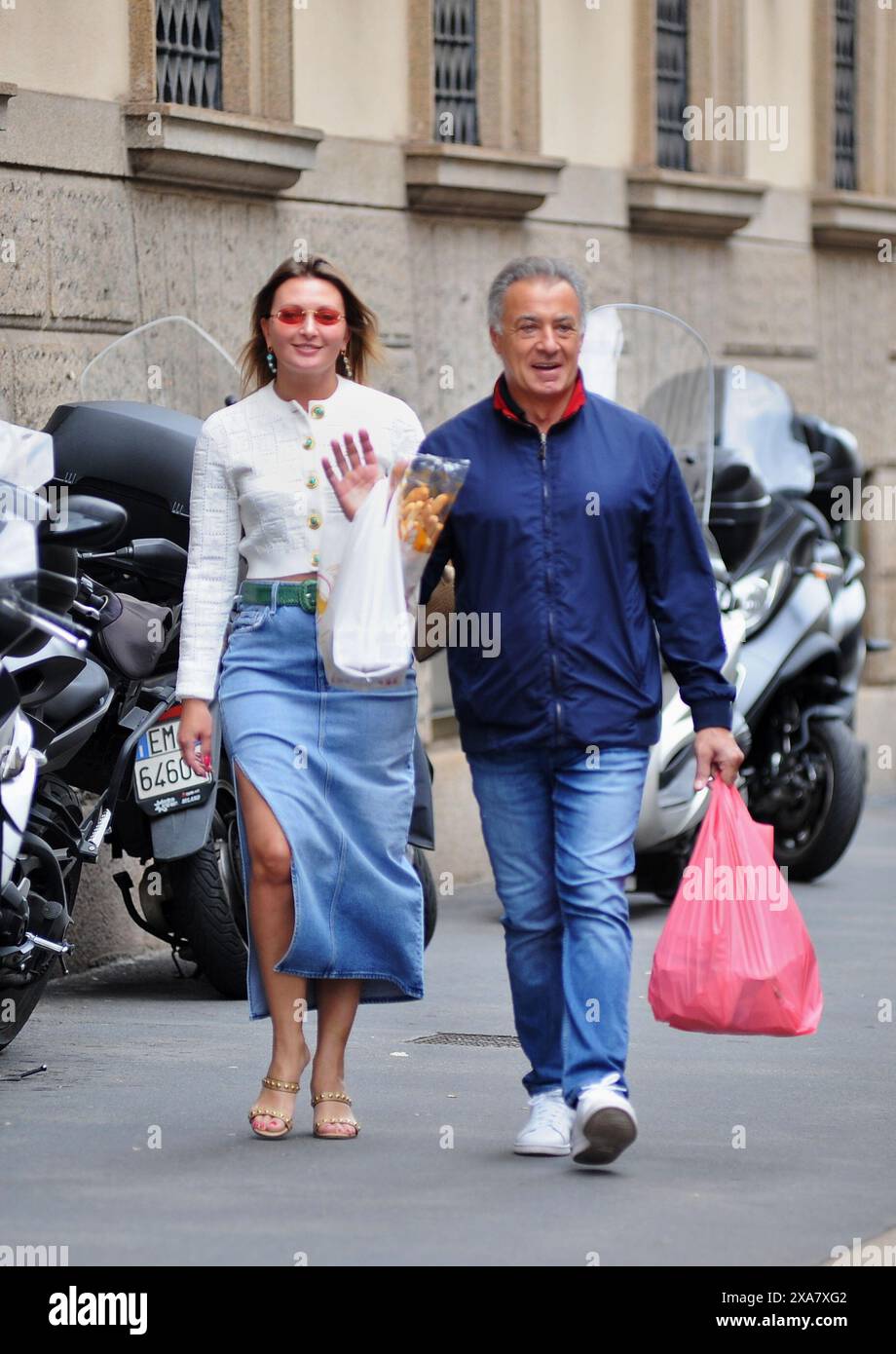 Milan, . 04th June, 2024. Milan, 04-06-2024 Jean Alesi, former F1 ...