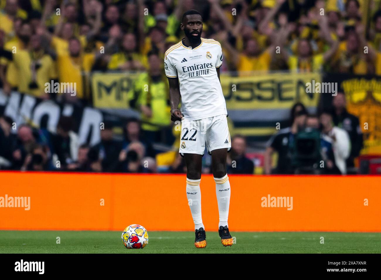 Antonio Rudiger (Real Madrid) during the UEFA Champions League 2023 ...