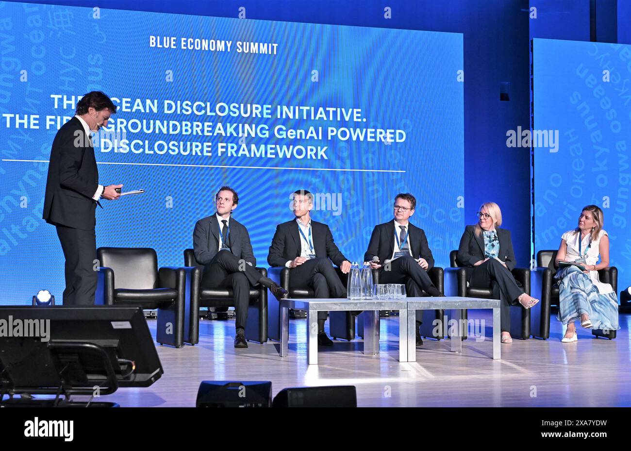 Milan, Italy. 04th June, 2024. Milan, Italy OCEAN WEEK Milan 2024 Blue ...