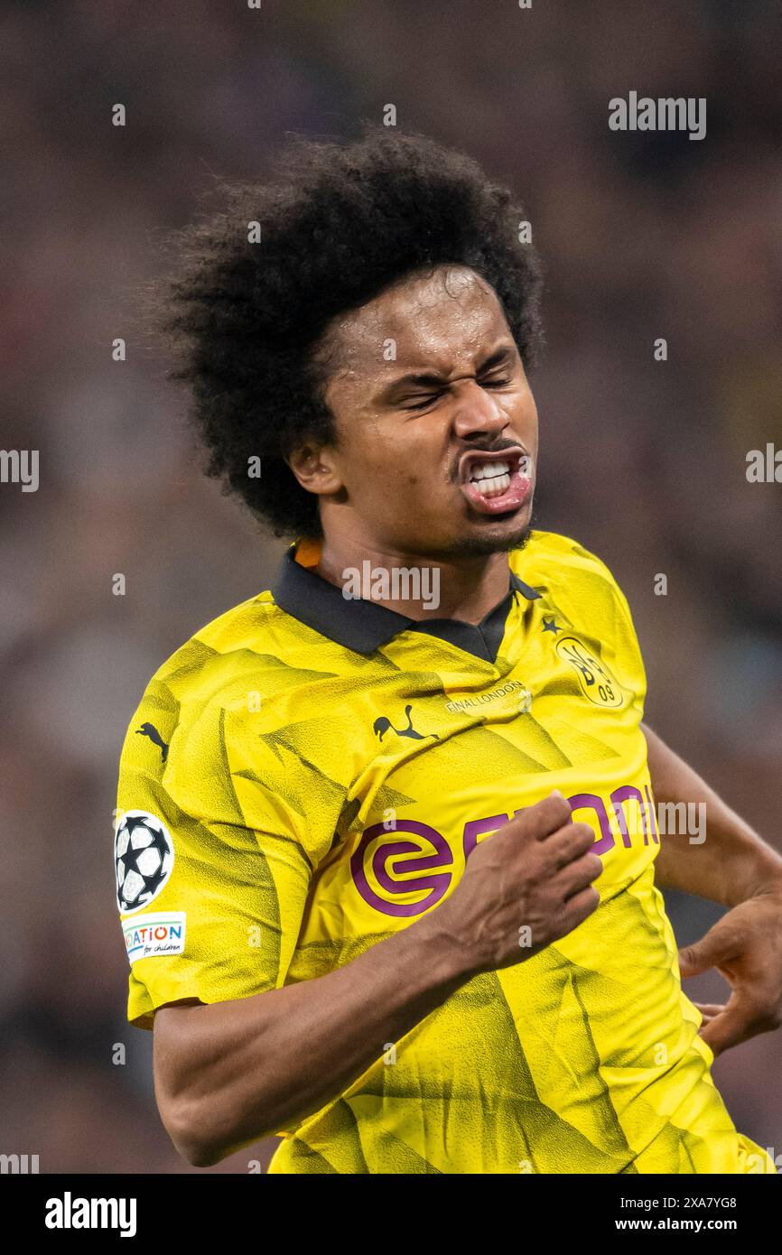 Karim Adeyemi (Borussia Dortmund) during the UEFA Champions League 2023 ...