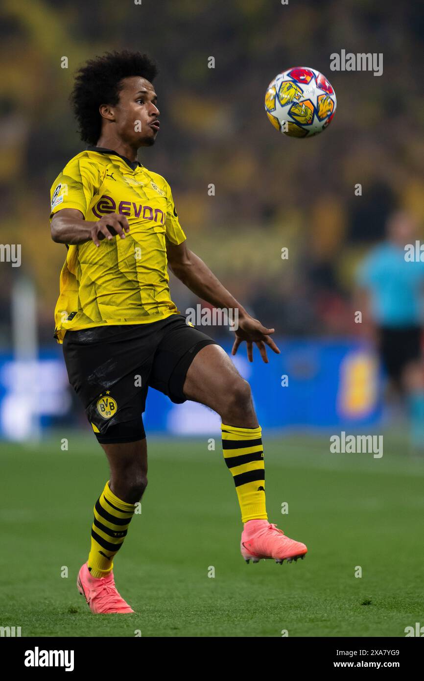 Karim Adeyemi (Borussia Dortmund) during the UEFA Champions League 2023 ...