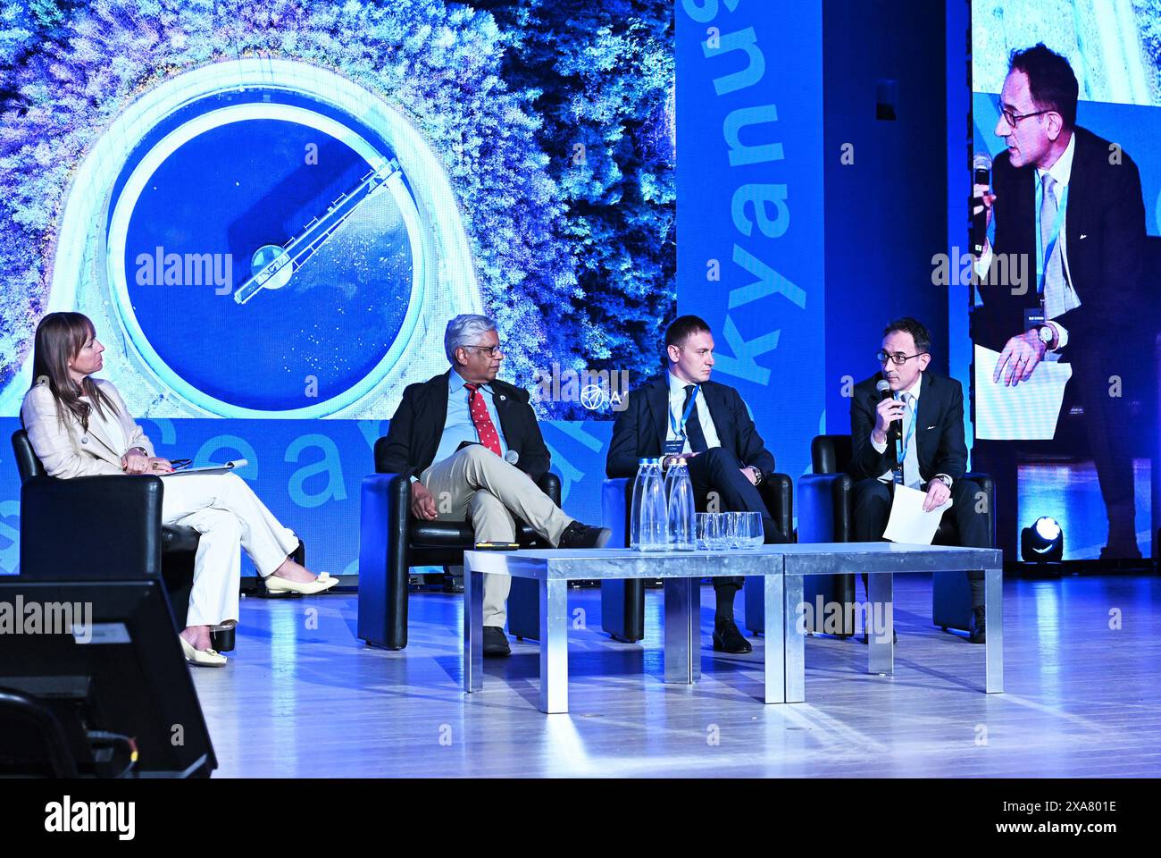 Milan, Italy. 04th June, 2024. Milan, Italy OCEAN WEEK Milan 2024 Blue ...