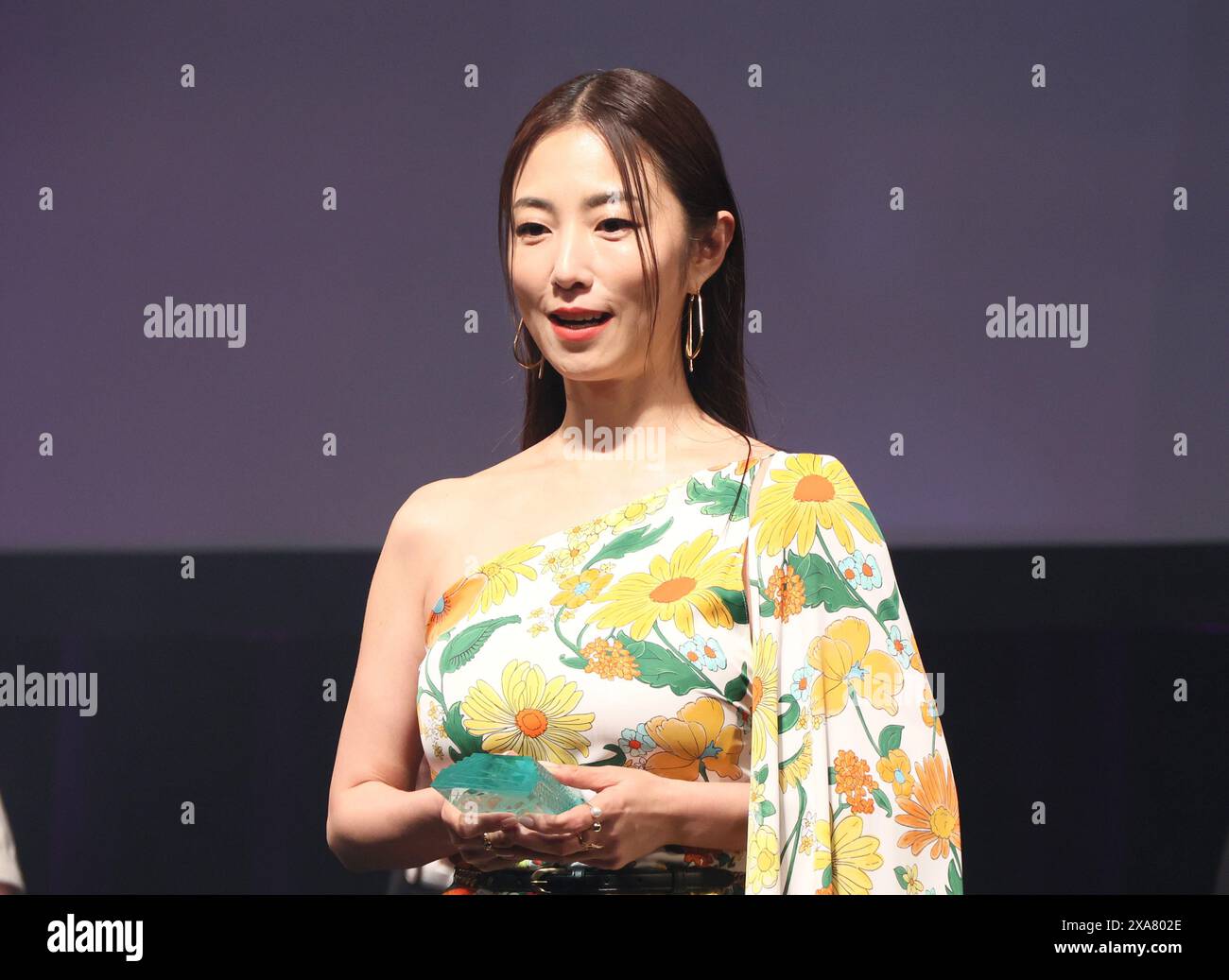 Tokyo, Japan. 4th June, 2024. Japanese actress Megumi attends the ...