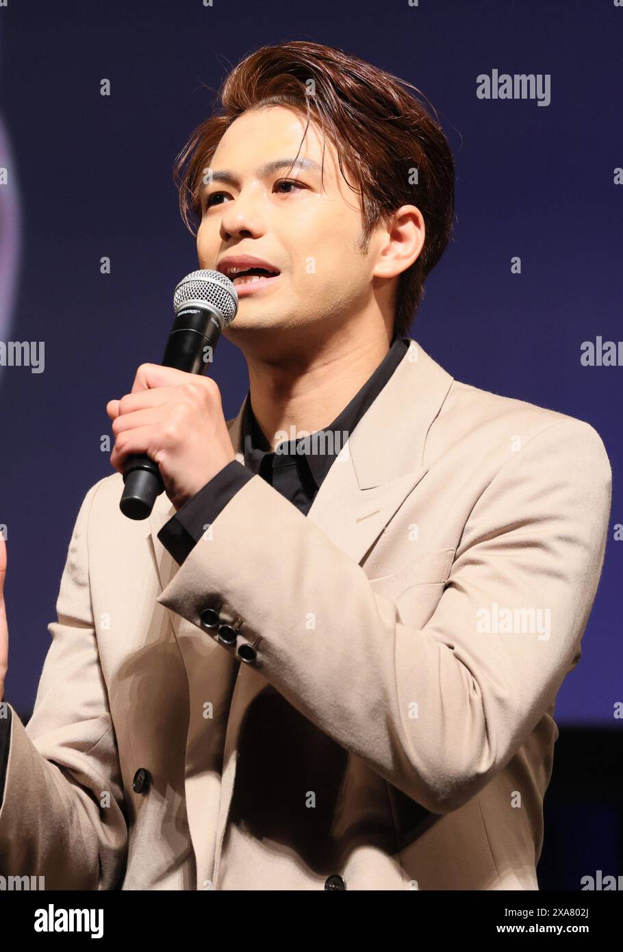 Tokyo, Japan. 4th June, 2024. Burmese actor Win Morisaki attends the opening ceremony of the ...