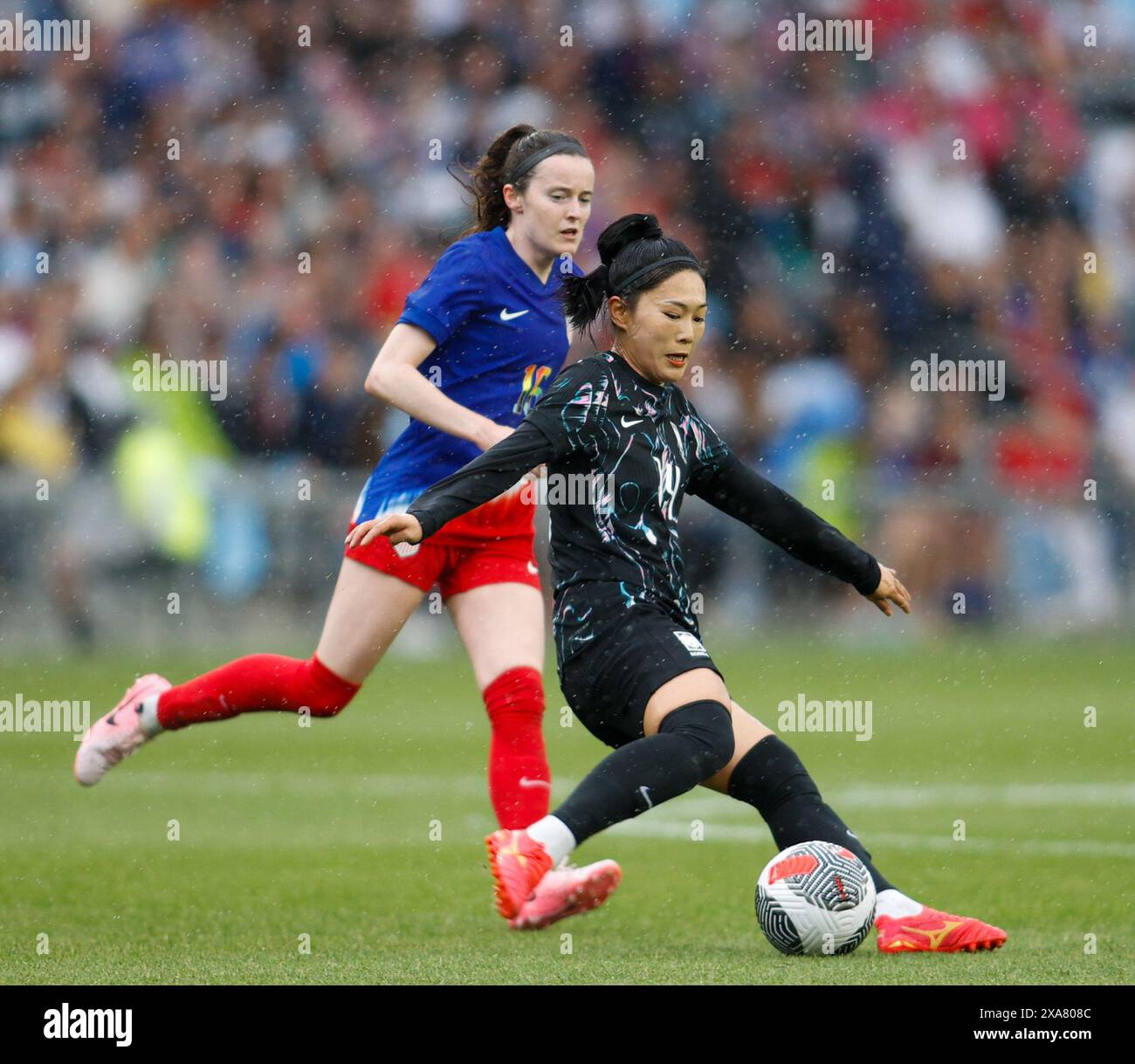 Saint Paul, Minnesota, USA. 4th June, 2024. Korea midfielder JEON EUN ...