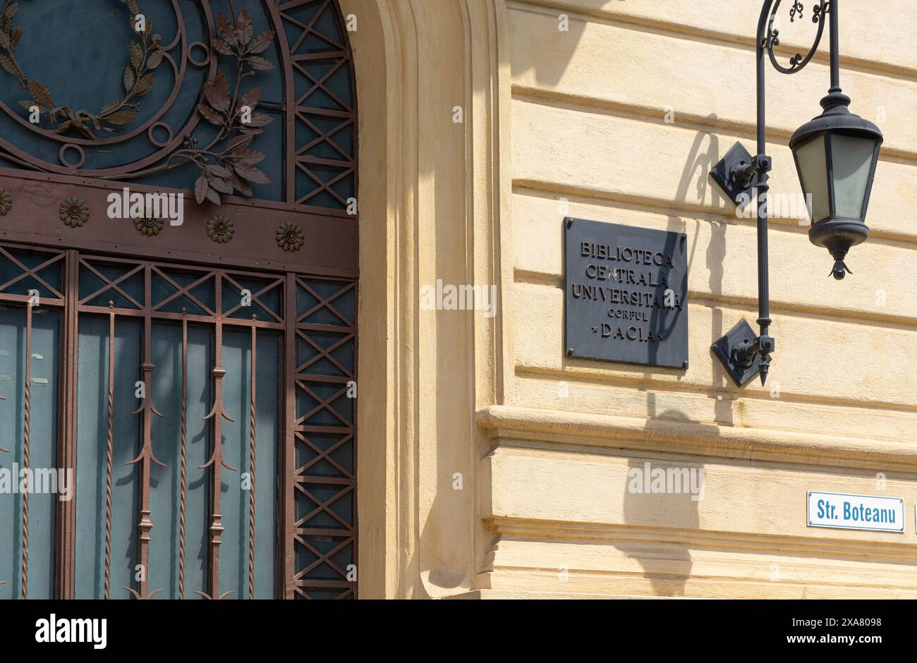 Bucharest, Romania. May 25, 2024. external view of the central ...