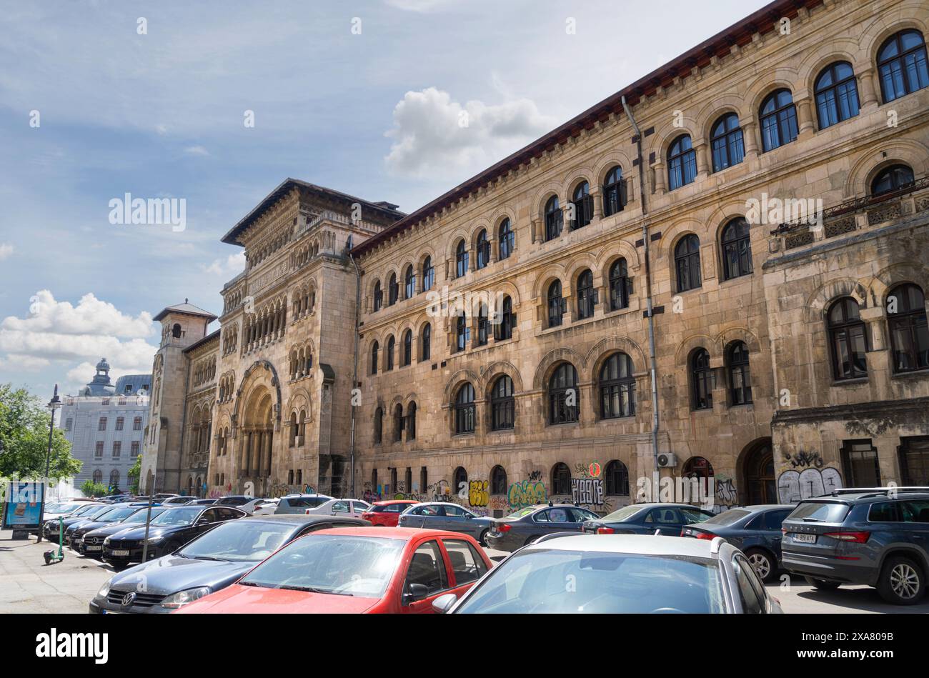 Bucharest, Romania. May 25, 2024. external view of the Documentary ...
