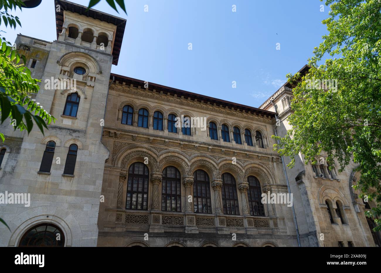 Bucharest, Romania. May 25, 2024. external view of the Documentary ...