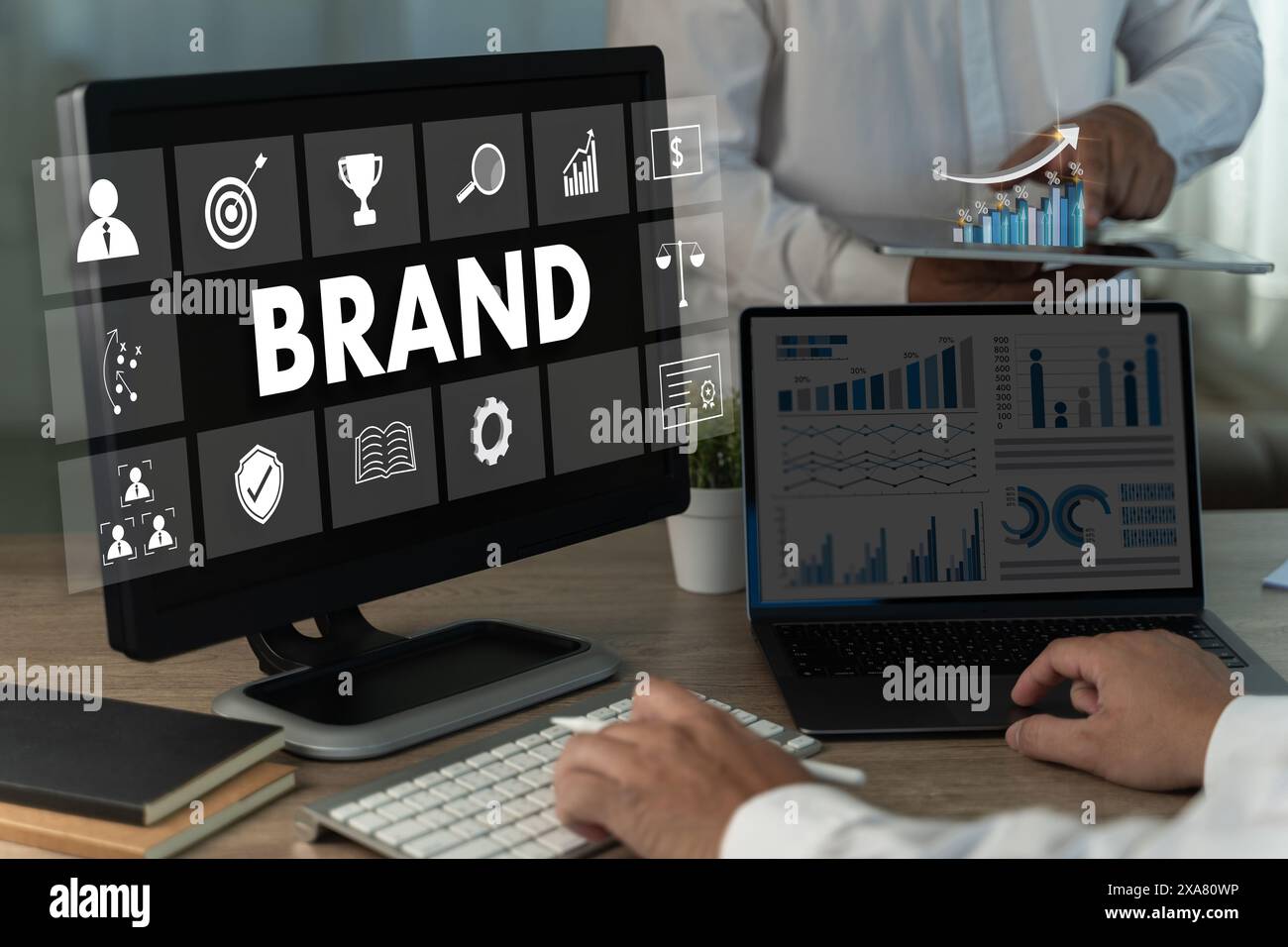 Brand concept business brand design project identity a company brand ...