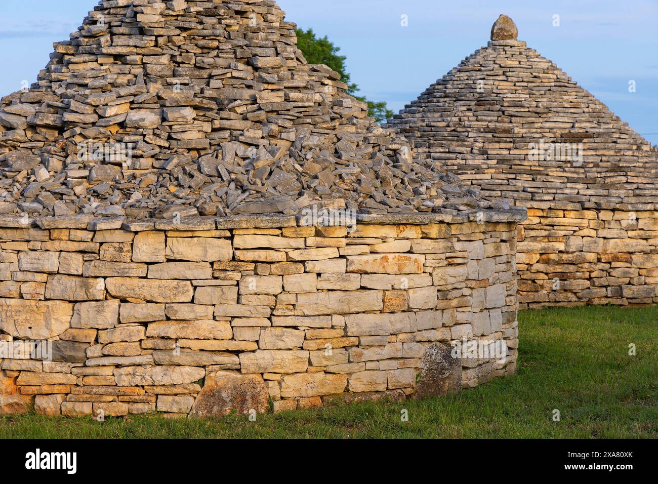A kazun, a traditional stone building from Istra, Croatia Stock Photo ...