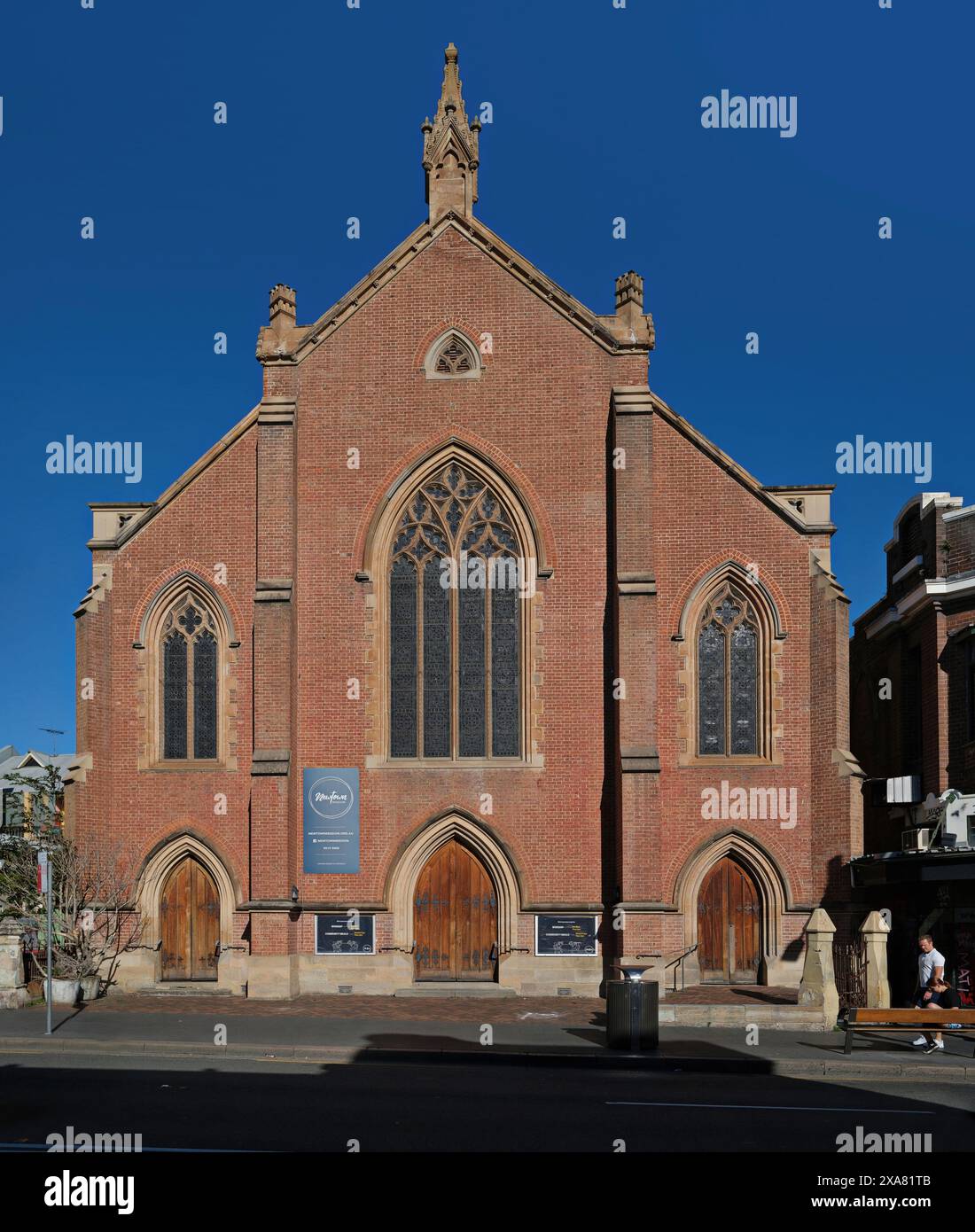 Newtown Methodist Church 1859 Victorian Gothic style sandstone and ...