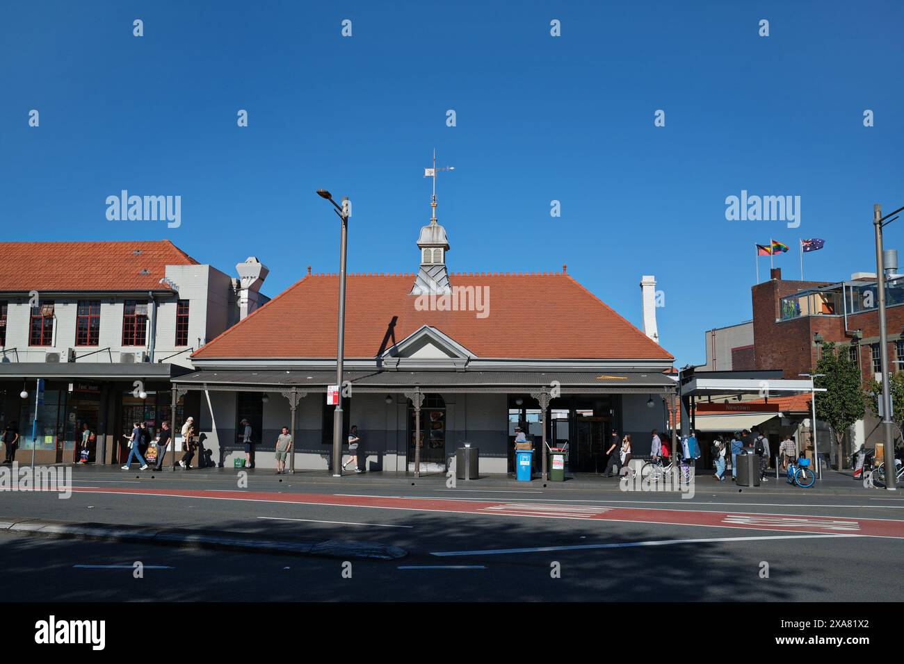 King Street Train Station, Enmore Road intersection Newtown, Sydney ...