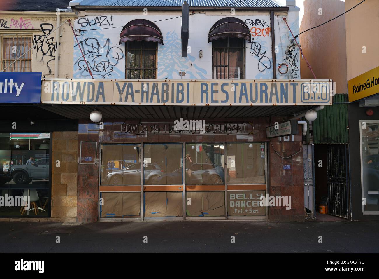 ROWDA Ya-Habibi restaurant Newtown, Sydney, on the 23/04/2024 Shops and ...