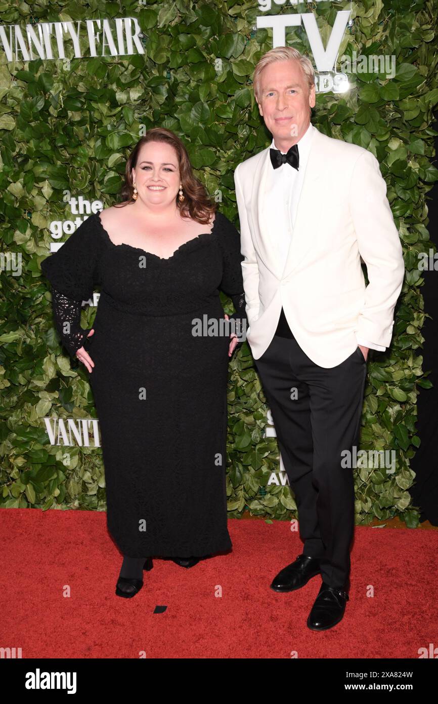 New York, USA. 04th June, 2024. Jessica Gunning and Jeffrey Sharp ...
