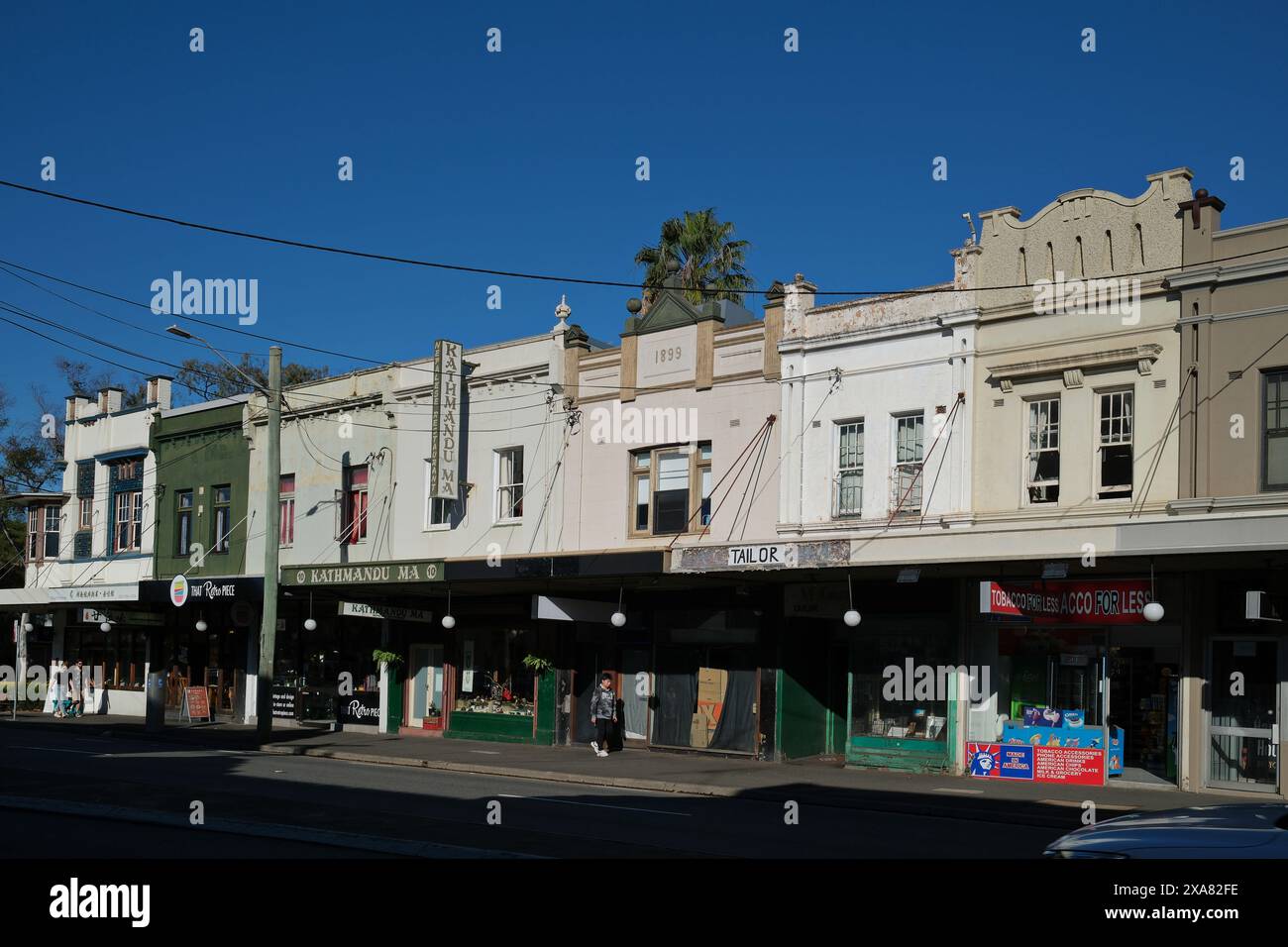 1880s Shopfronts, shop below, residence above, 8 - 12 King St Newtown ...