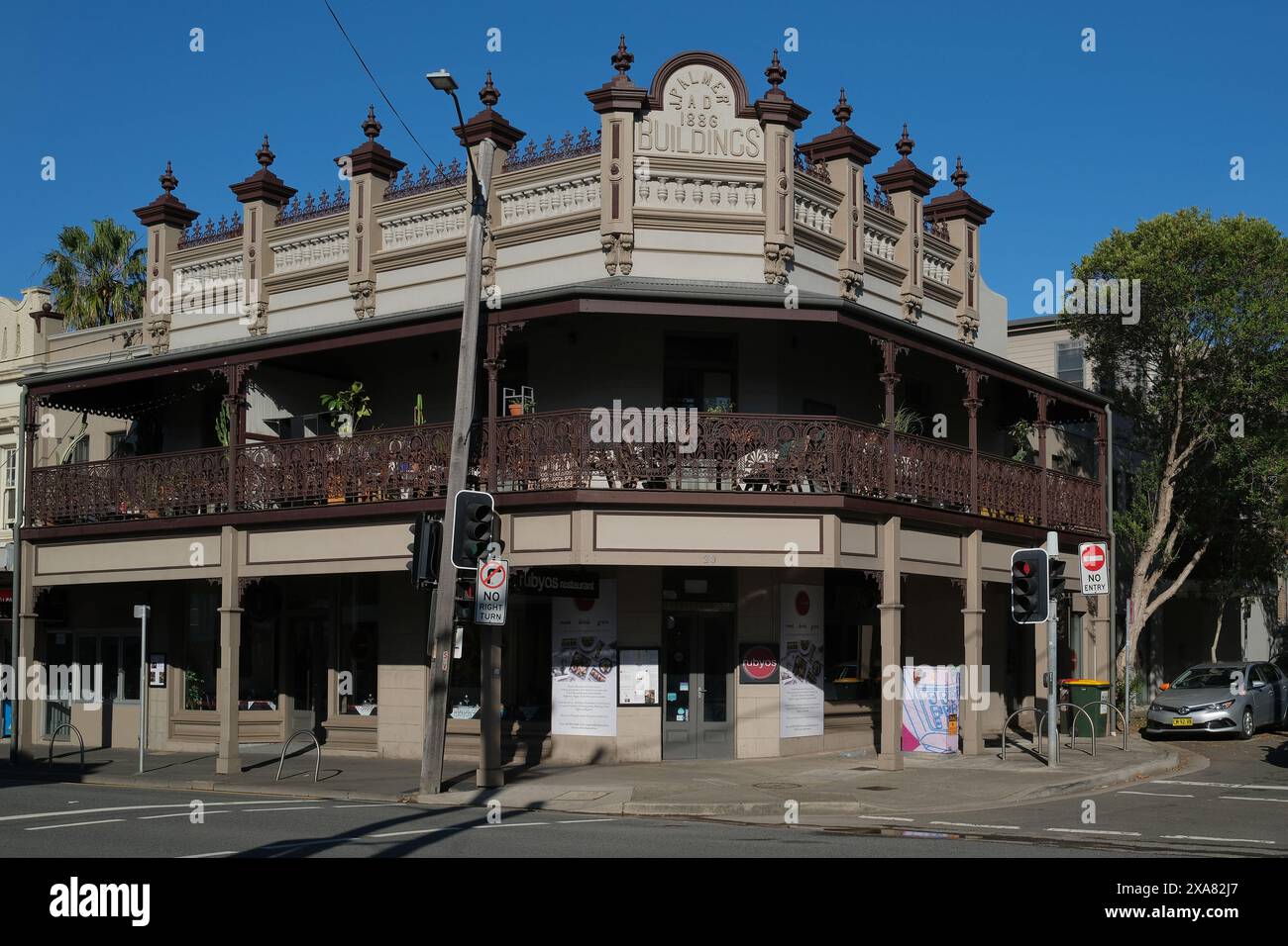 J Palmer Buildings - Victorian Filigree Style (1886) Iron lace on ...