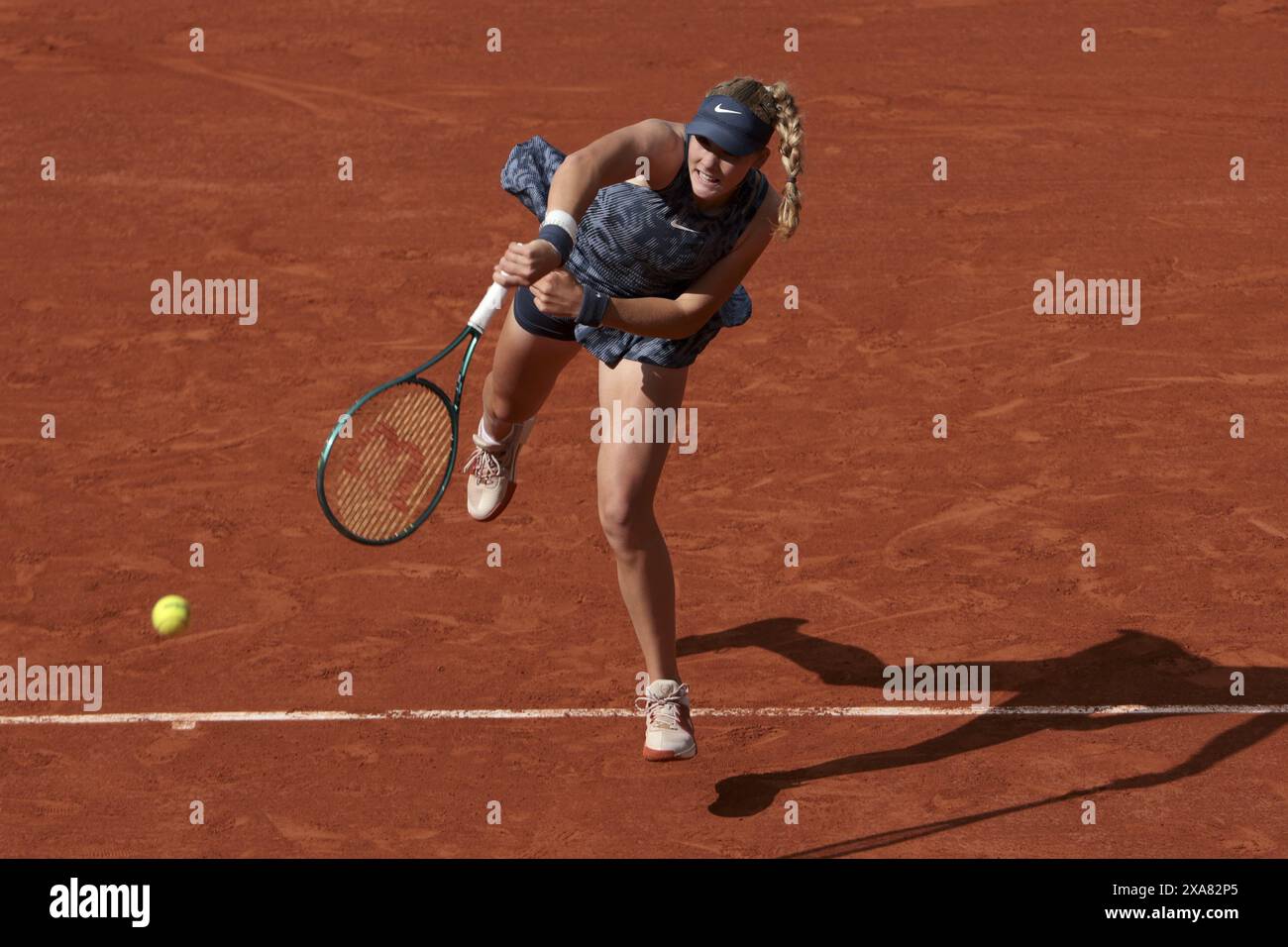 Mirra Andreeva of Russia during day 9 of the 2024 French Open, Roland ...