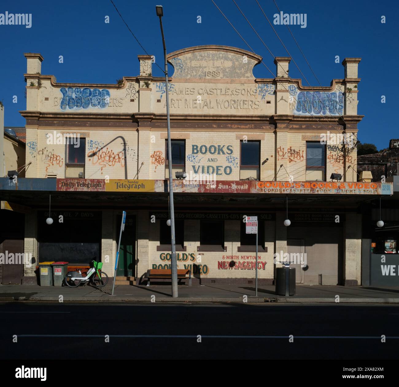 Newtown, Sydney, Gould's Books - Newsagency, book & video store in an ...