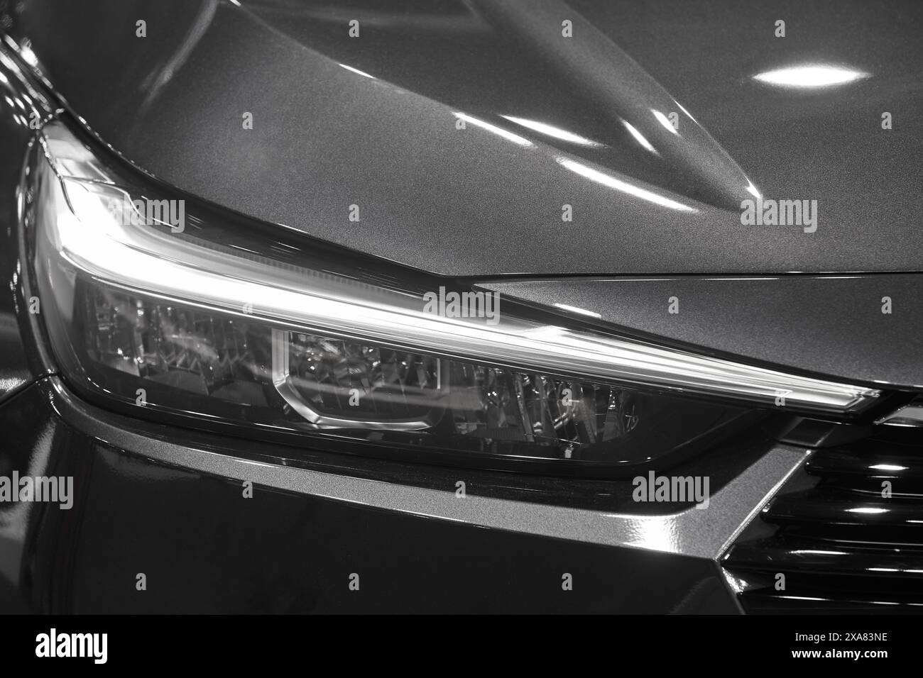 Led street light grey hi-res stock photography and images - Alamy